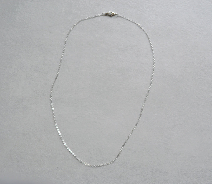 Delicate Silver Chain • Silver Halfable – amykaydesignstudios
