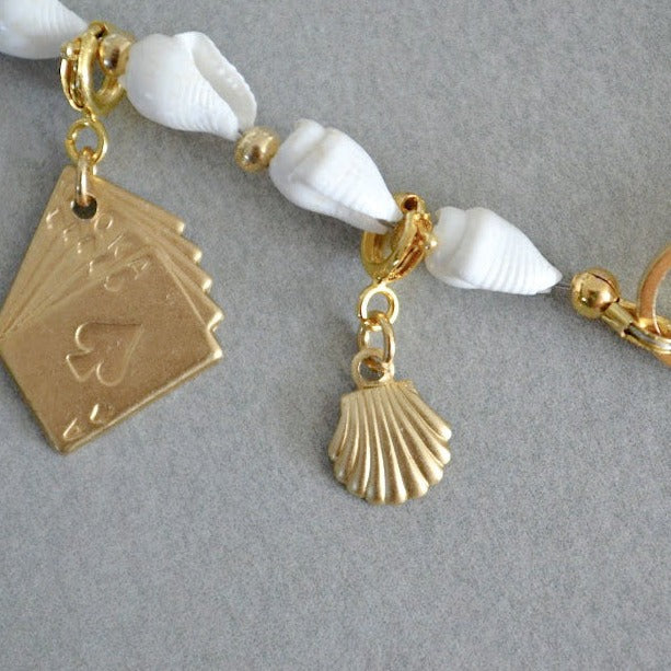 Tiny Shell Charm • Halfable – amykaydesignstudios